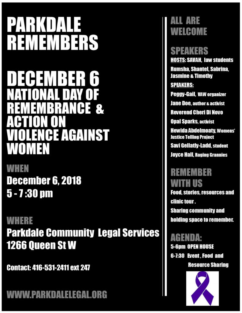 Annual Dec 6th Event