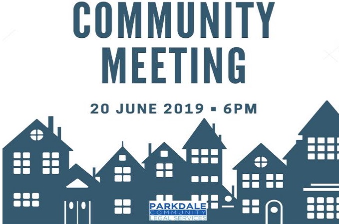 Notice of Community Meeting